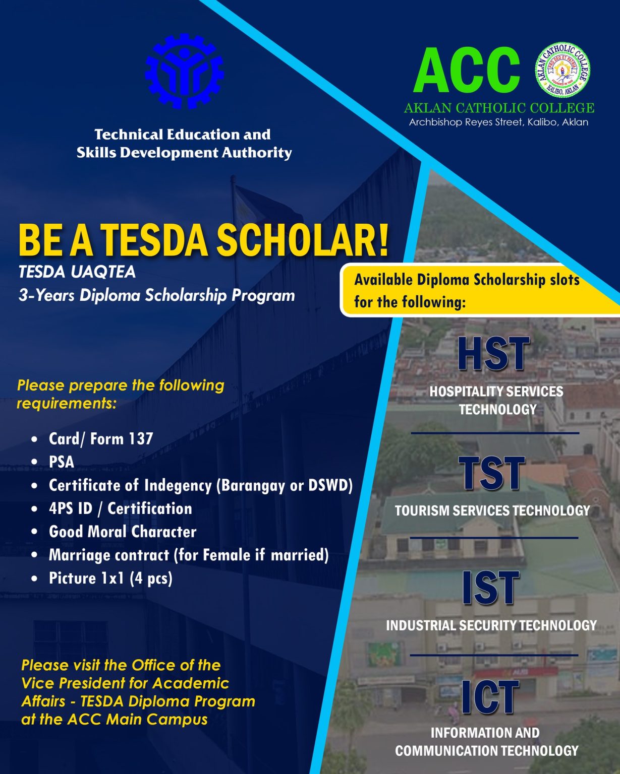 Technical Education and Skills Development Authority (TESDA) - Aklan ...